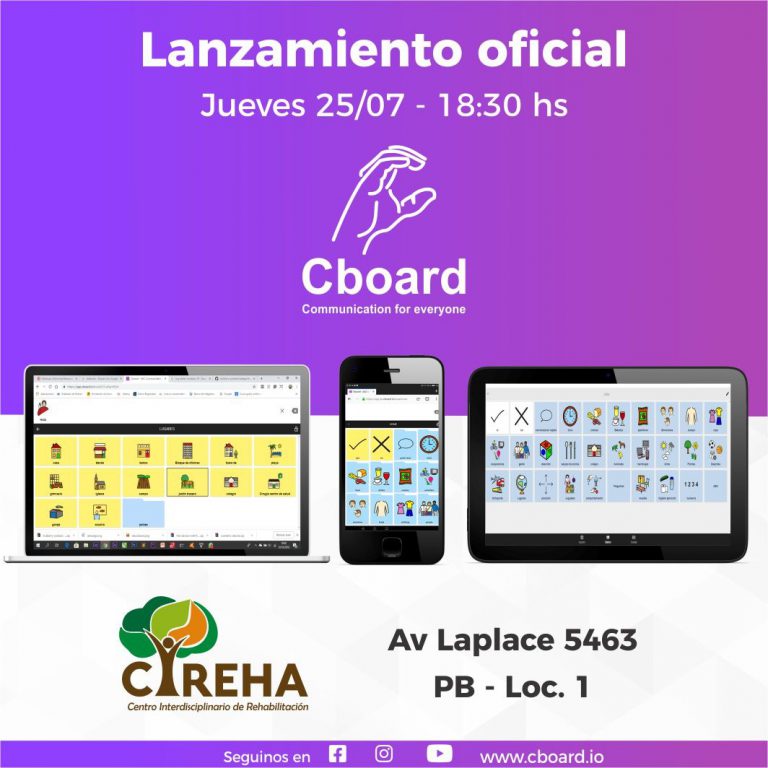 Cireha | Lanzamiento cBoard – Communication for everyone